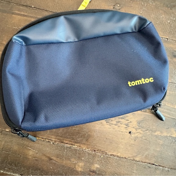 TomToc | Bags | Tomtoc Navy Blue Tech Organizer Case | Poshmark